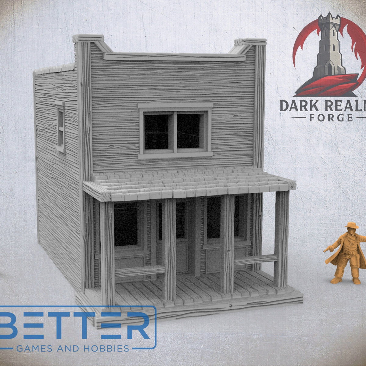 Frontier Town, Building 1 - 28, 15 and 10mm Scale, for Fantasy, Histor ...
