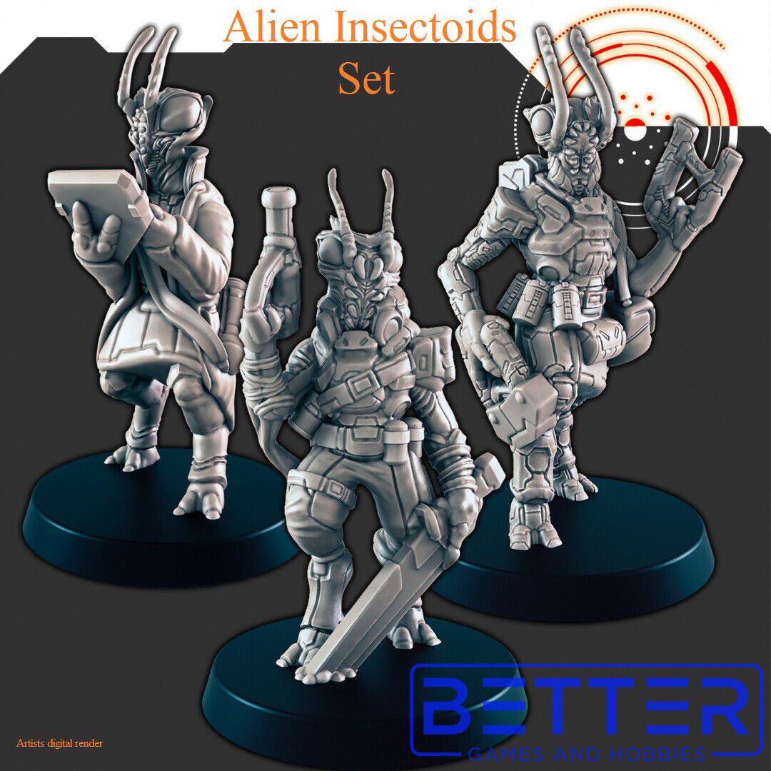 Alien Insectoids – Better Games and Hobbies