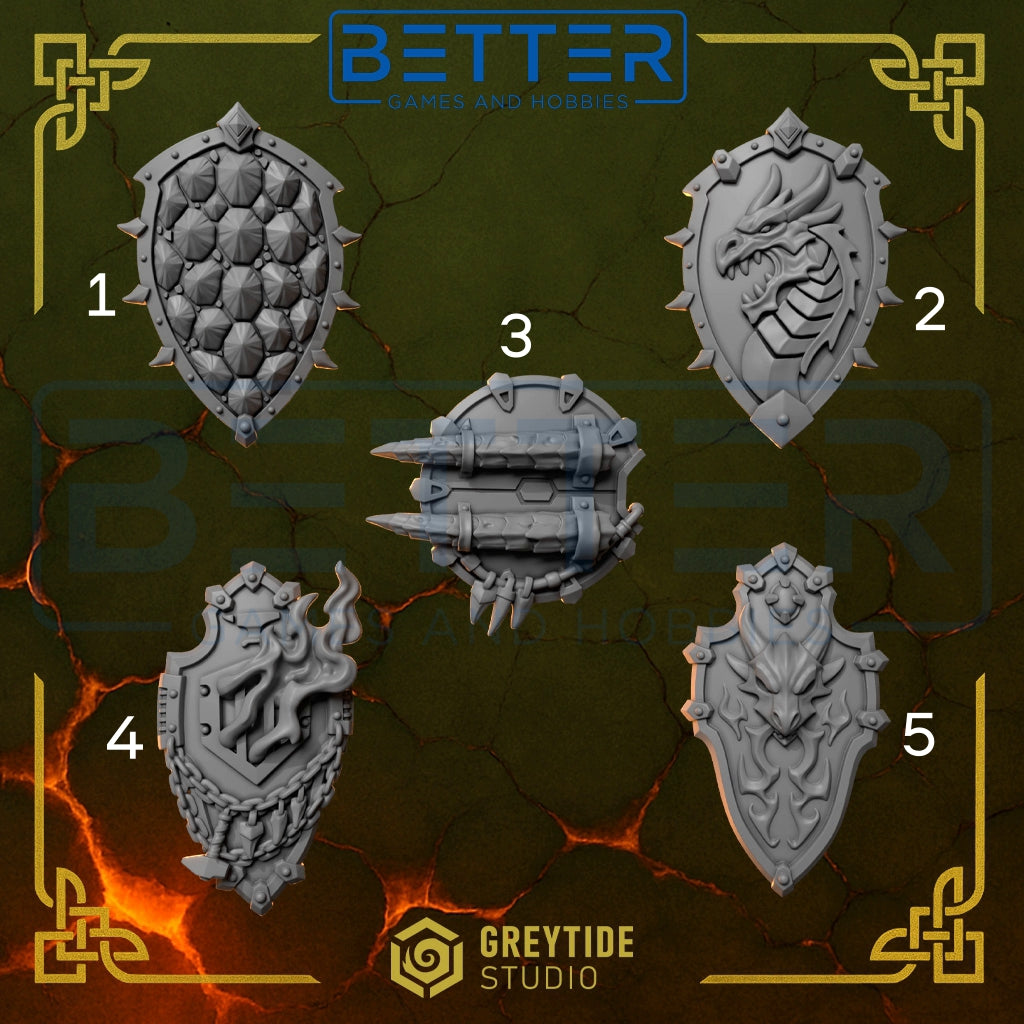 Shields - Anvil Wardens for 2nd Born Marines – Better Games and Hobbies