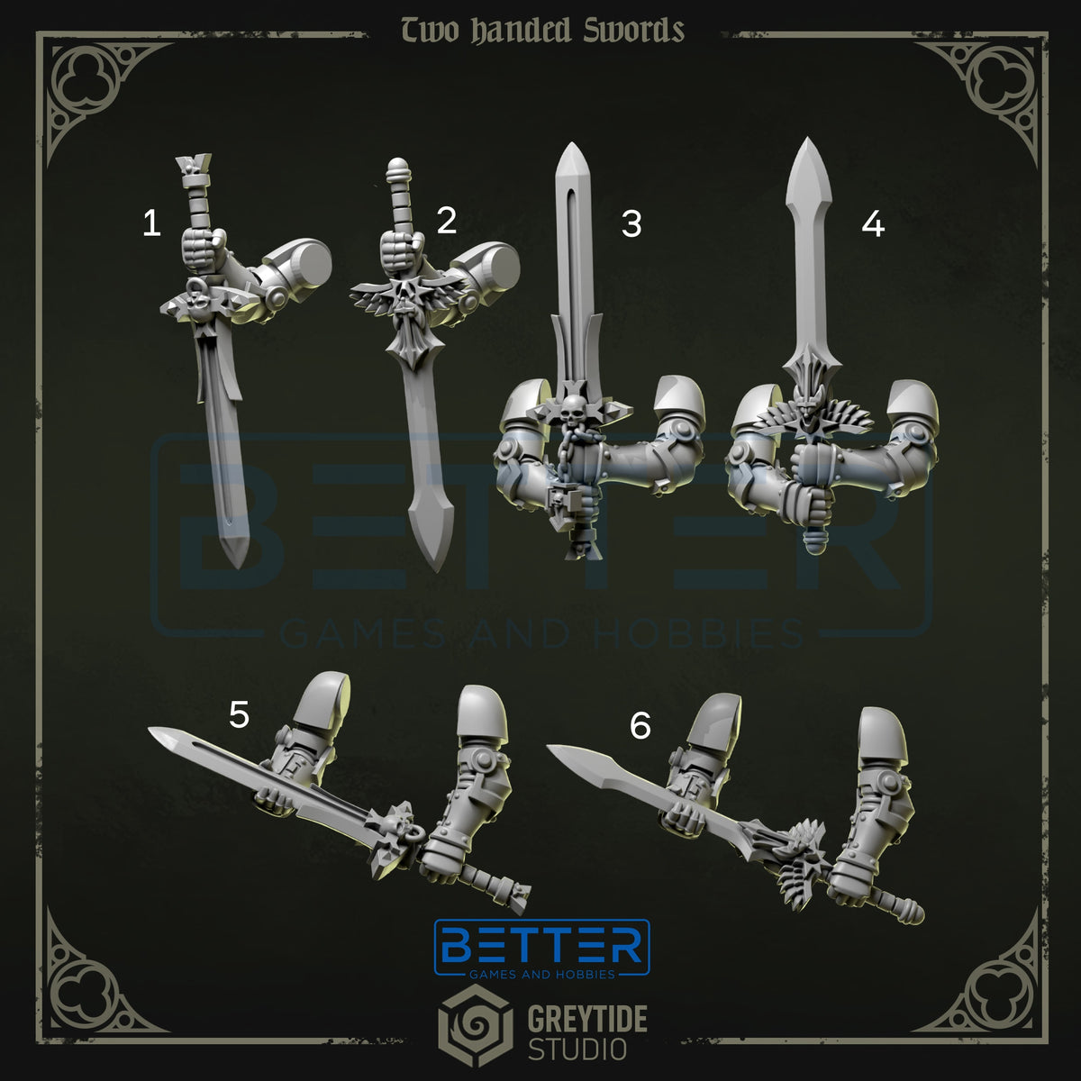 Two Handed Swords - Eternal Pilgrims for 2nd Born Marines – Better ...